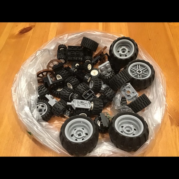 Lego | Toys | Lot Of Lego Wheels Axles | Poshmark